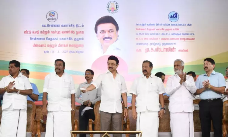 CM lays foundation stone for projects in North Chennai - News Today ...