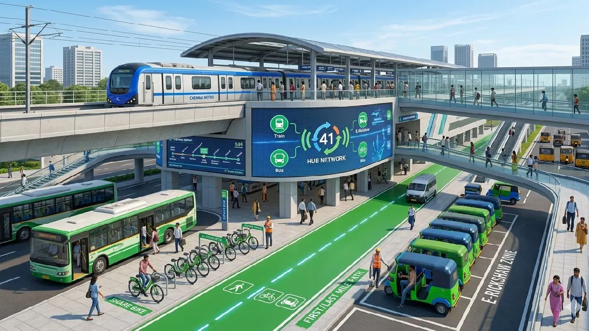 CMRL Plans 41 Metro Stations as Integrated Multimodal Hub - News Today ...