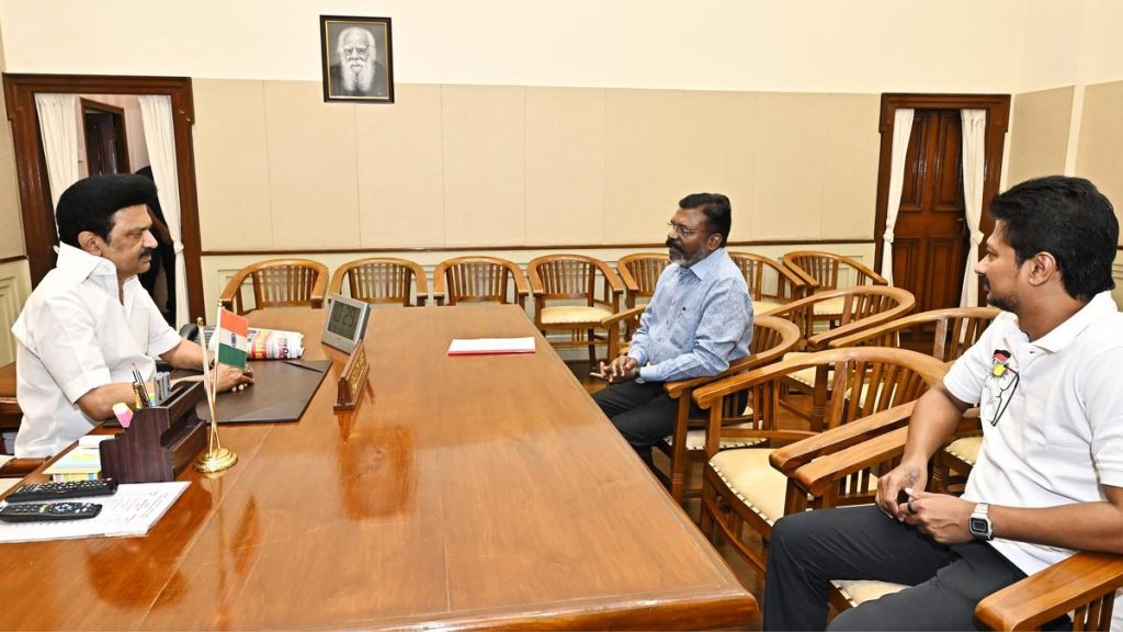Thiruma meets Stalin amid dispute over seat-sharing - News Today ...
