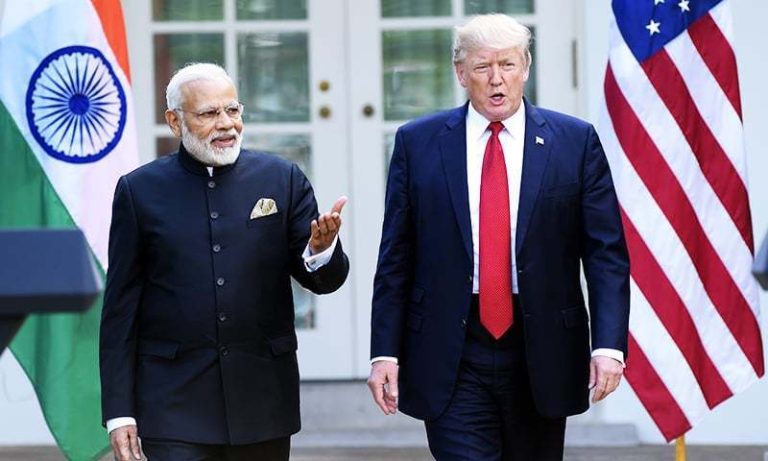 Great PM, Wise man: Trump hails Modi - News Today | First with the news