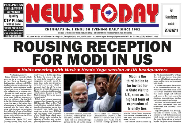 E-paper 21 June 2023 - News Today | First with the news