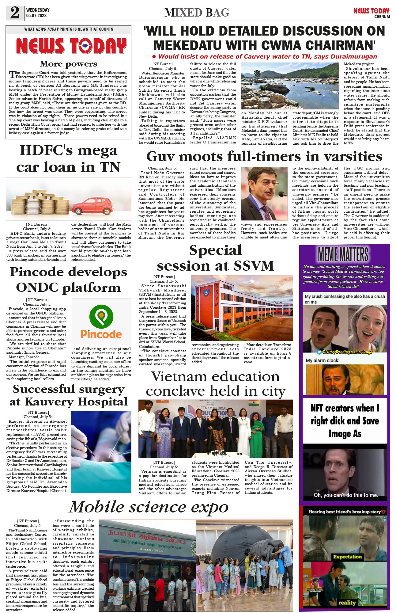 E-paper 5 July 2023 - News Today | First with the news