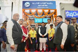 Union Minister inaugurates Udaan Yatri cafe at Chennai Airport - News ...