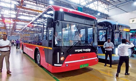 CM Stalin launches State’s first electric bus service - News Today ...