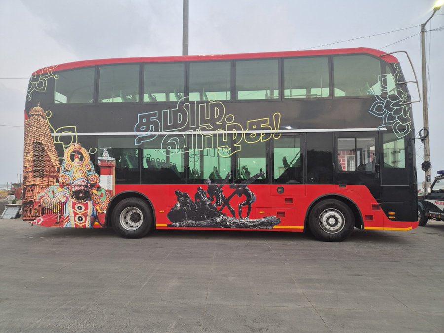 Double‑decker bus service launched in Chennai - News Today | First with ...